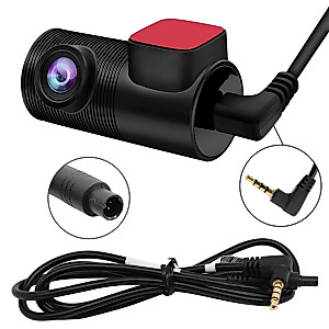 PORMIDO D50 Front Camera with Connector Plug into 3 in 1 Cameras Connect Cable