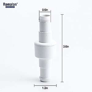 Romalon Pool Cleaner Hose Ball Bearing Swivel D20 Compatible with 180 280, 380,3900 Cleaner Ball Bearing D20, D-20 3 Pack