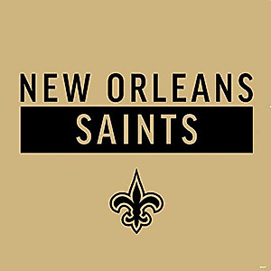 Skinit Decal Gaming Skin Compatible with PS4 Controller - Officially Licensed NFL New Orleans Saints Gold Performance Series Design