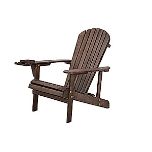 WUnlimited SW2101DBSET2 Set Adirondack Chairs, Dark Brown