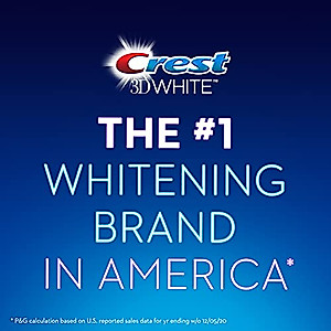 Crest 3D White Charcoal Teeth Whitening Toothpaste, 3.8 oz, Pack of 3