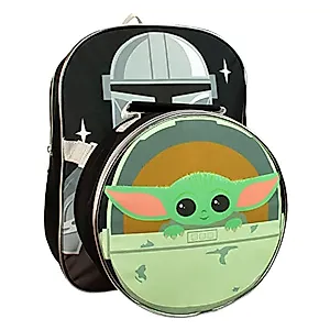 STAR WARS Kids Backpack and Lunchbag Set Mandalorian Multicolored