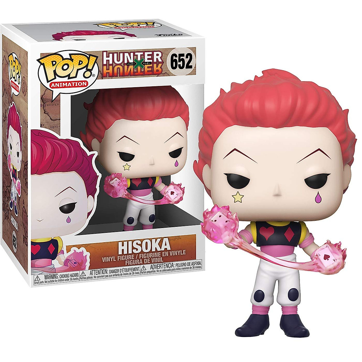 Funko Pop! Animation: Hunter x Hunter - Hisoka, Multicolor