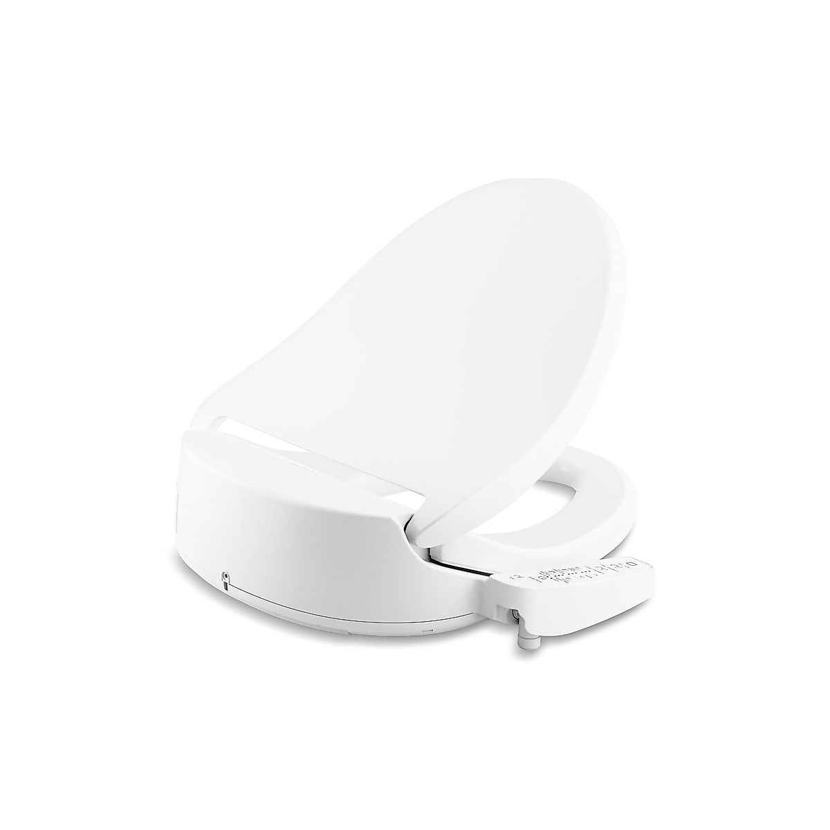 Kohler 32330-0 Purewash Bidet Toilet Seat, Elongated, White