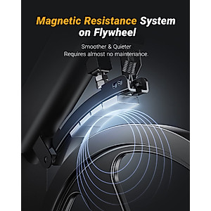 MERACH Indoor Cycling Bike, Exercise Bike for Home with Magnetic Resistance, Bluetooth Stationary Bike, Tablet Holder, CC