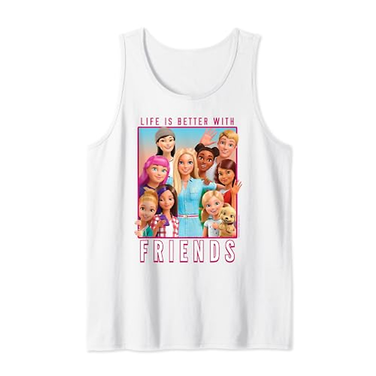Barbie Dreamhouse Adventures With Friends Tank Top