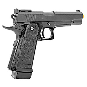 BBTac Airsoft Pistol 1911 G6 Airsoft Gun Spring Powered 300 FPS, Metal Alloy Construction