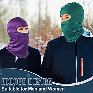 Kigeli 105 Pcs Balaclava Face Mask Ski Mask Winter Face Gaiter for Men Motorcycle Ski Scarf for Women Outdoor Sports(Black)