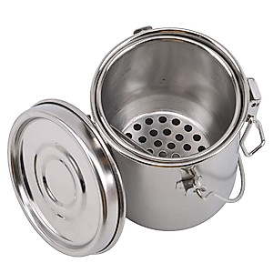 RUJFISH Rurah Painting Brush Washing Bucket Wash Pen Barrel Cup Wash Brush Pot Leak Proof Painting Pen Cleaner Bucket