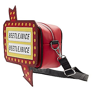 Beetlejuice Glow Graveyard Sign Crossbody Bag