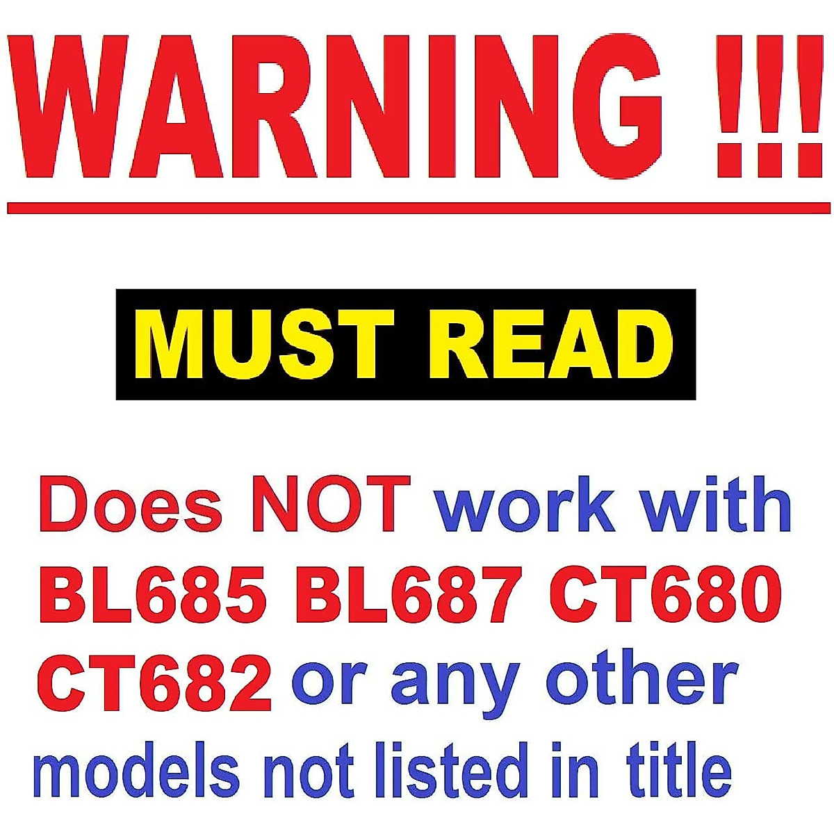 Ninja 64oz (8 Cup) Food Processor Bowl Locking Lid Blade Kit for BN801 BL910 BL680 BL681 BL682 BL640 BL641 BL642 Blender