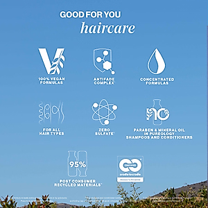 Pureology Pure Volume Conditioner | For Flat, Fine, Color-Treated Hair | Restores Volume & Movement | Sulfate-Free | Vegan | Updated Packaging | 1.7 Fl. Oz. |