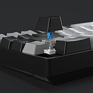 UBOTIE Wired Mechanical Gaming Keyboard, 60% 68keys Compact FPS Game USB Keyboards with Clicky Switches, Multi LED Backlit for PC Mac Xbox