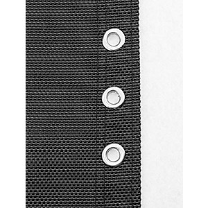 DREAM ART Standard W 17" Universal Replacement Fabric/Cloth for Zero Gravity Chair,Recliners, Zero Gravity Chairs Repair Toolfor Lounge Chair/Anti Gravity Chair,Bungee Chair, L62.5 xW16.5 Black…