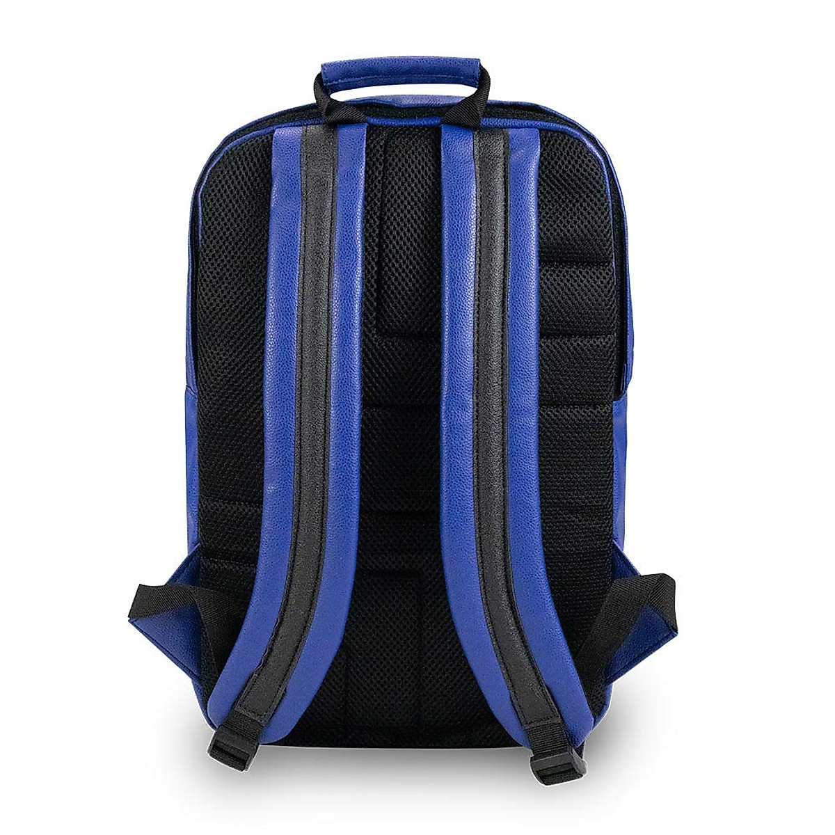 Skunk Backpack Urban - Smell Proof - Weather Resistant - NOW WITH COMBO LOCK (Blue/Brown Leather)