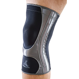 MUELLER Sports Medicine Hg80 Knee Support Sleeve, for Men and Women, Black, Large