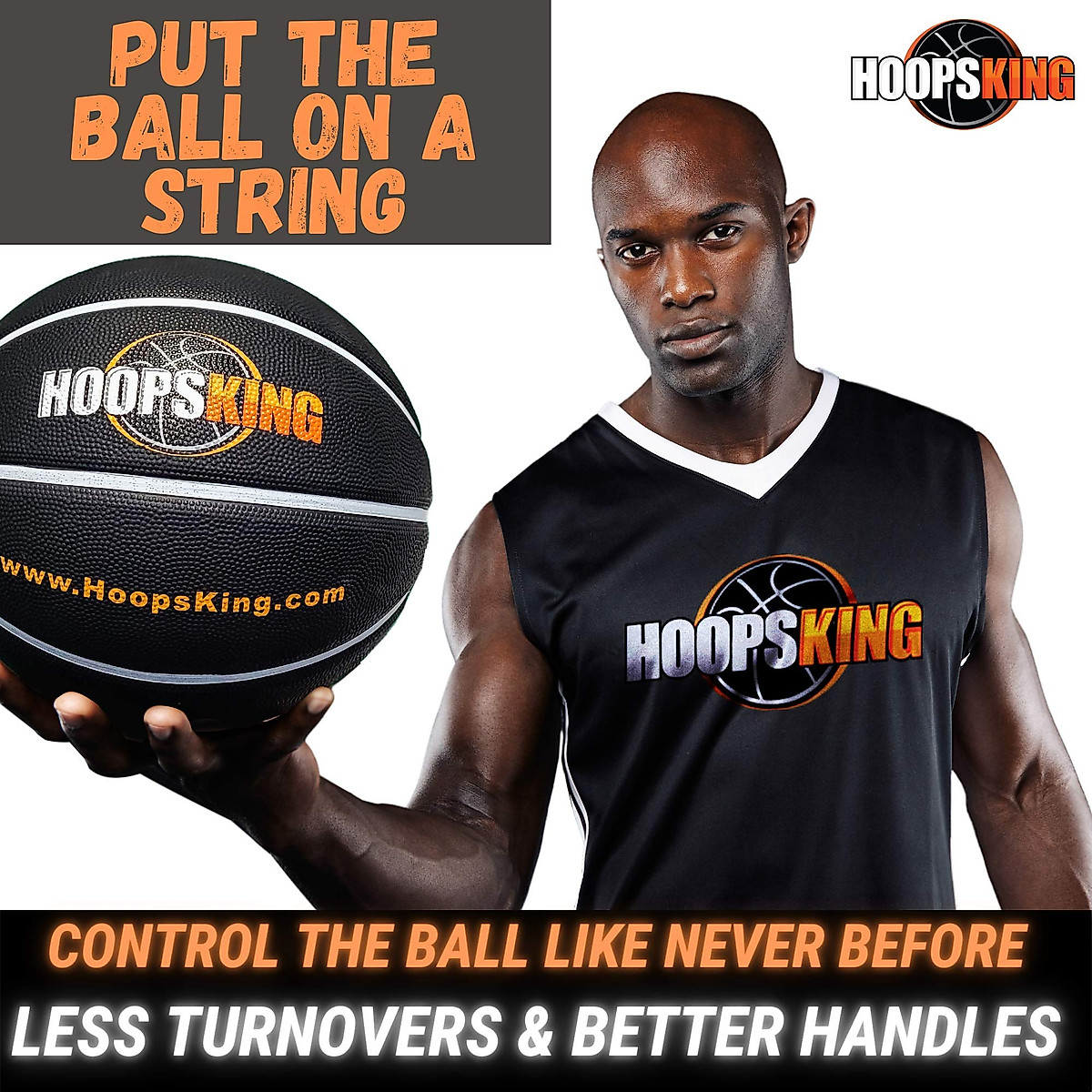 HOOPSKING Weighted Basketball with Online Training Video, 28."5-2.75 lbs, 29.5" - 3 lbs (28.5 Inch (Women))
