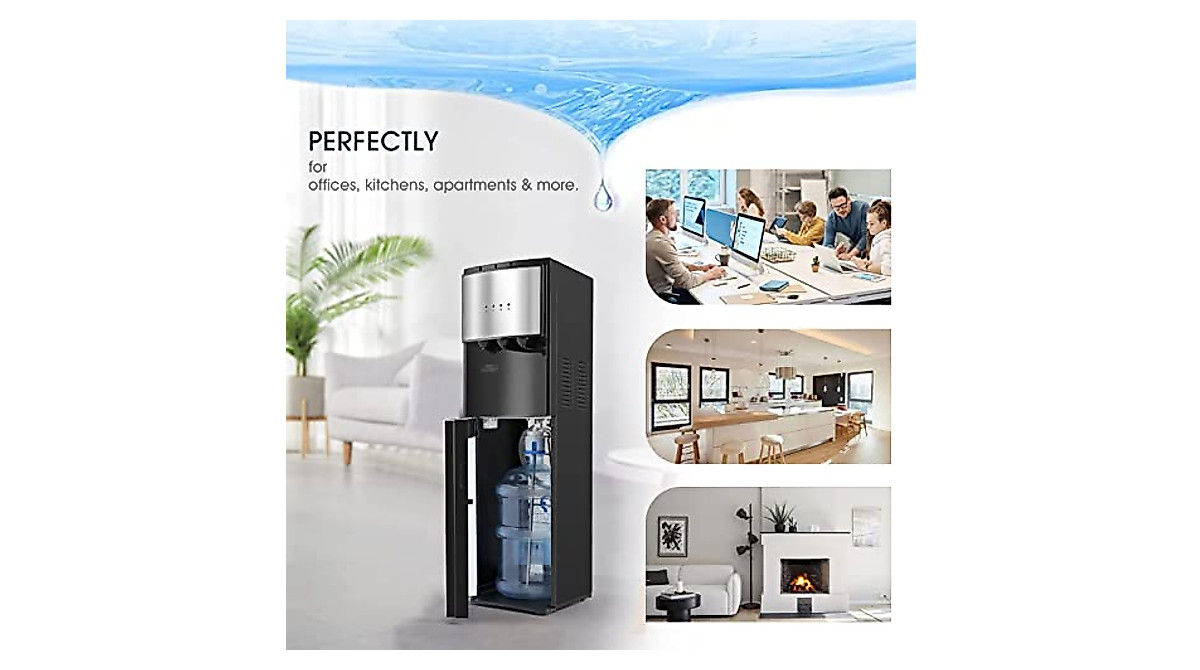 Buy Bottom Loading Water Dispenser - Hot, Cold & Room Temp Water Cooler