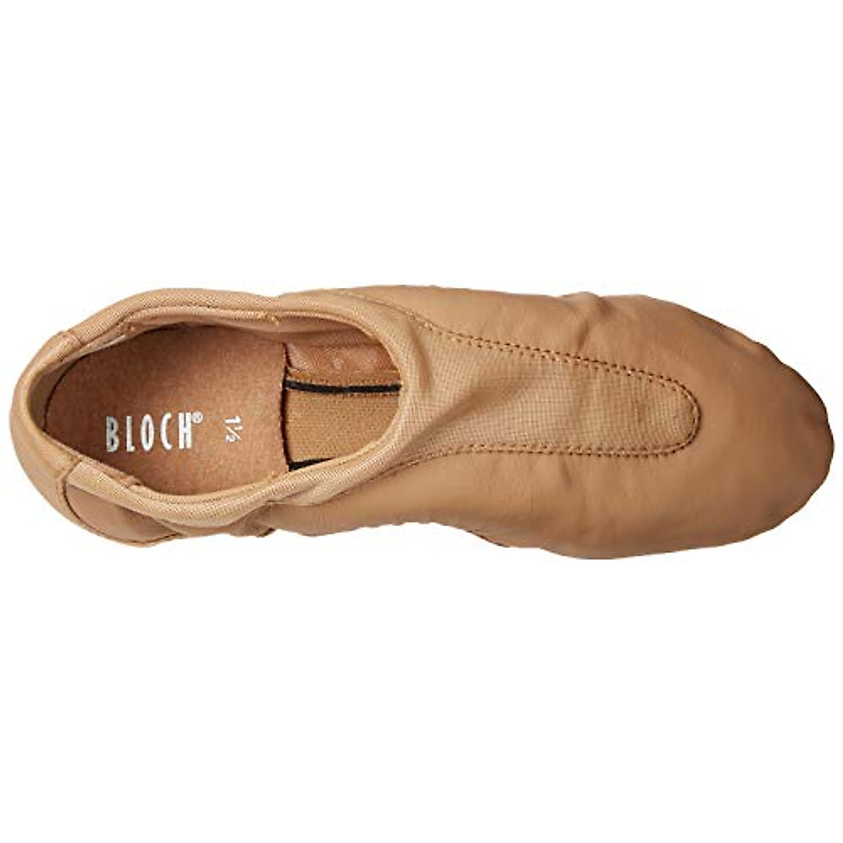 Bloch Girl's Pulse Jazz Shoe Dance, tan, 13 Medium US Little Kid