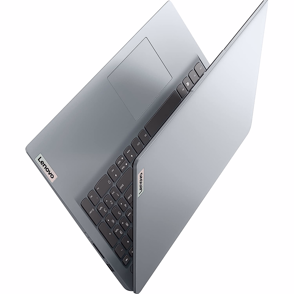 Lenovo Ideapad 1 Laptop, 15.6" HD Screen, AMD Athlon Silver 3050U, 12GB RAM, 1TB PCIe SSD, Webcam, HDMI, Type-C, Wi-Fi 6, Media Card Reader, Windows 11 Home, Cloud Grey