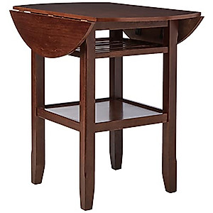 ACME Furniture Tartys Counter Height Table, Cherry