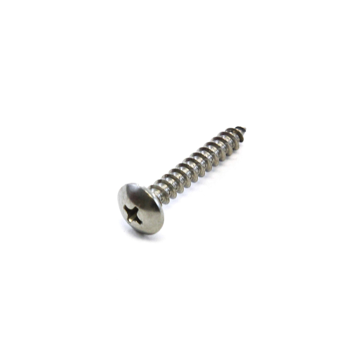 80 Piece Truss Head Screw Set for Dock Bumper Installation Marine Grade Stainless Steel 10 x 1-1/4 Inches SS