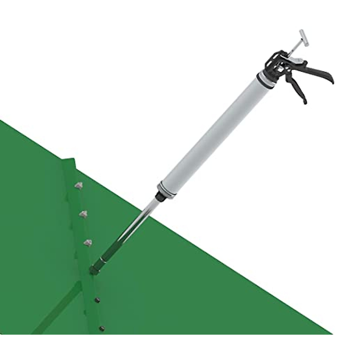 Albion Engineering B12B30SP Spot-Pro System, B-Line Manual Bulk Dispenser + Extension Nozzle for Sealing Exposed Metal Roofing/Siding Fasteners, Complete Kit with Accessories, 30 oz (1 Quart)