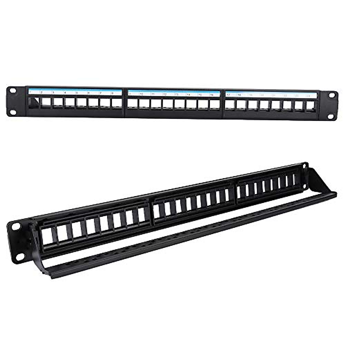 Dioche CAT6 Cable Rack, Mountable Network Cable Rack, International Standards CAT6 Six Types of Cable for Over 5 Types of Network Cable