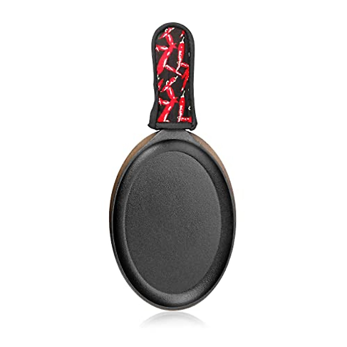 New Star Foodservice 1028614 Commerical Grade Cast Iron Fajita Set, Sizzling Skillet, Japanese Steak Plate