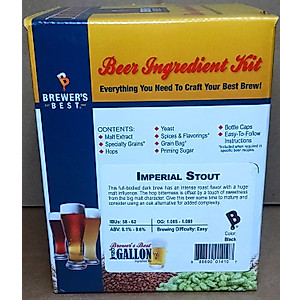 Home Brew Ohio Best One Gallon Home Brew Beer Ingredient Kit (Imperial Stout)