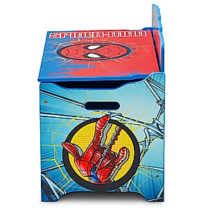 Delta Children Deluxe Toy Box, Spider-Man