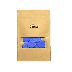 Fixinus 10 Pieces Universal Triangle Plastic Pry Opening Tool for iPhone Mobile Phone Laptop Table LCD Screen Case Disassembly Blue Guitar Picks