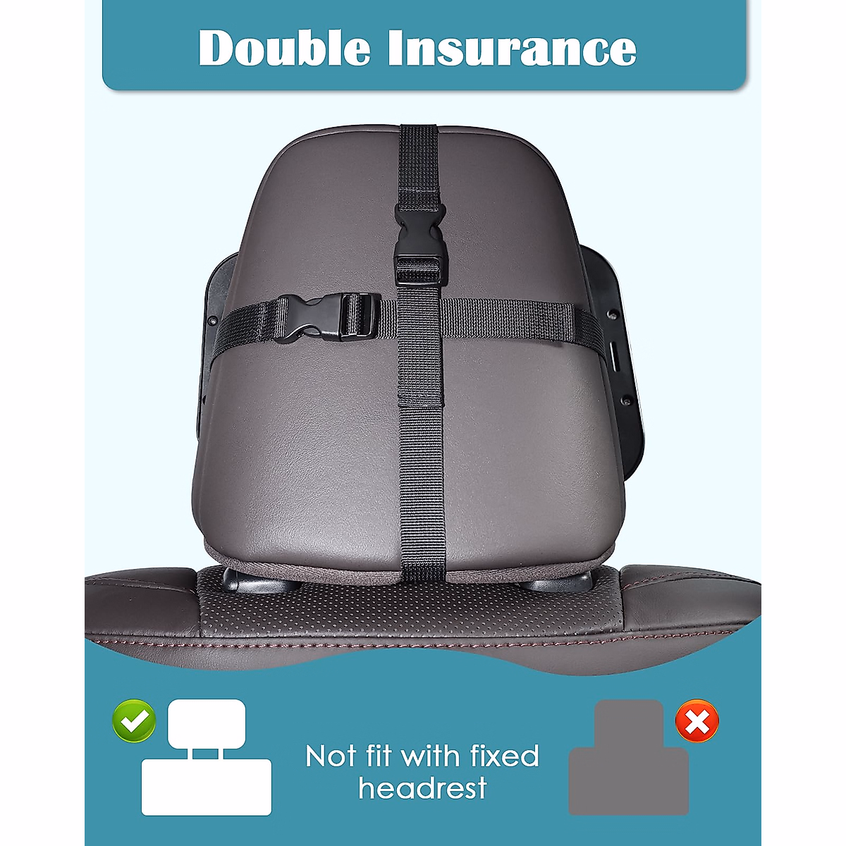 Zacro Baby Car Mirror, Shatter-Proof Acrylic Baby Mirror, Rearview Baby Mirror-Easily to Observe The Baby's Every Move, Rear Facing Car Seat Mirror Safety and 360 Degree Adjustability