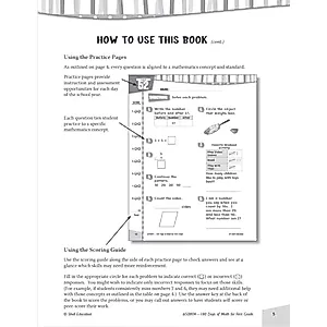 Shell Education 180 Days of Math for First Grade (180 Days of Practice)