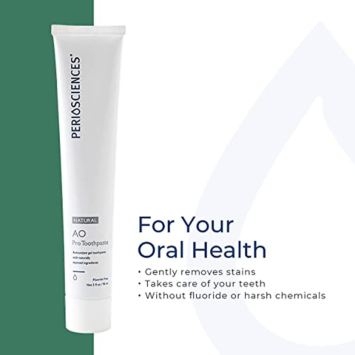PerioSciences AO Pro Natural Toothpaste with Antioxidants 90ml