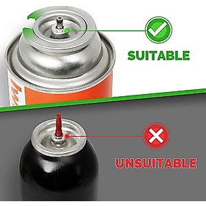 AKBLL Butane Torch, Kitchen Cooking Torch Lighters Professional Culinary Chef Torch 360°Flexible Neck Adjustable Flame for Creme Brulee Sous Vide Baking Soldering DIY(Butane Canister Not Included)