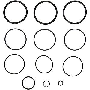 AppliaFit O-Ring Replacement Kit Compatible with Jandy Zodiac R0358000 for Select D.E., DEL, DEV, CL, CV Series Pool Cartridge Filters (1-Pack - 12 Pieces)