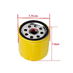 Hippotech 24-083-03-S 2408303 Air Filter Tune Up Kit with 24 083 02-S Pre Cleaner 52 050 02-S Oil Filter for Kohler 2408303 CV18-CV25 CH730-CH740 CV675-CV740 CH18-CH25 18HP-25HP Engine Lawn Mower