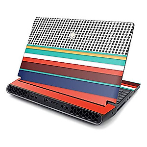MightySkins Skin for Alienware AREA-51M R2 (2020) - Abstract Black | Protective, Durable, and Unique Vinyl Decal wrap Cover | Easy to Apply, Remove, and Change Styles | Made in The USA