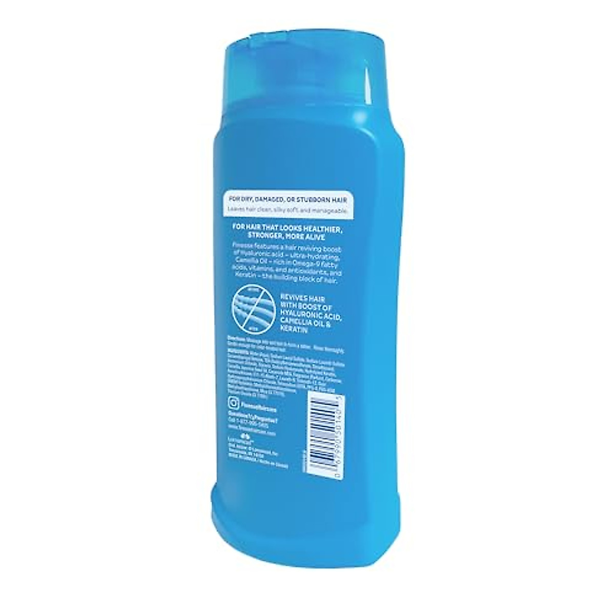 FINESSE Restore + Strengthen Moisturizing 2in1 Shampoo + Conditioner, 13 oz (Pack of 6), Moisturize & Repair Dry or Damaged Hair