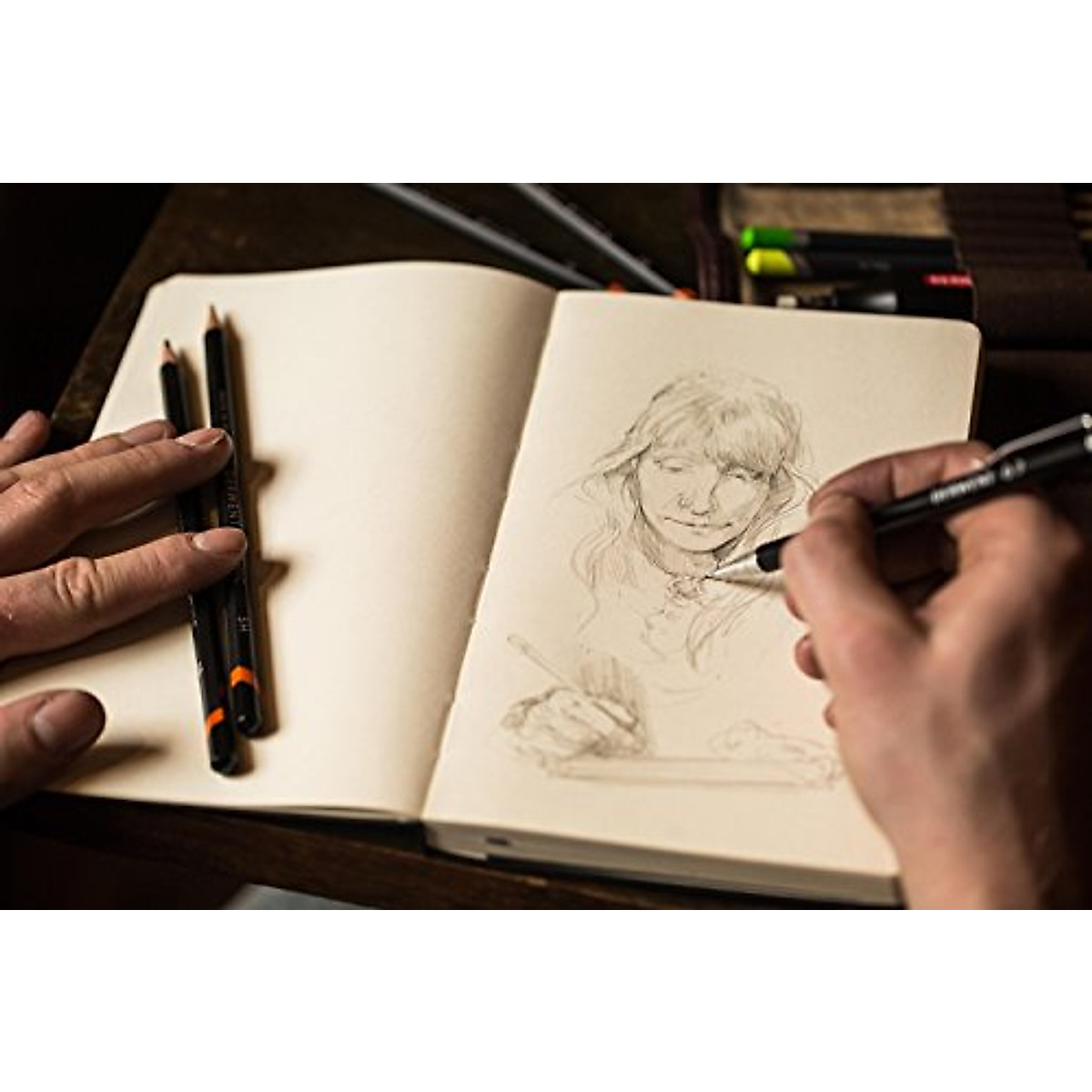 Derwent Mechanical Pencils 0.5, Metal Barrel, Precision, HB (2302428)