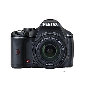 Pentax K-x 12.4 MP Digital SLR with 2.7-inch LCD and 18-55mm f/3.5-5.6 AL and 50-200mm f/4-5.6 ED Lenses (Black)