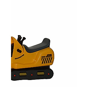 Skyteam Micro Excavator Ride On , Yellow 31.5 x 26 x 9"