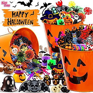 300 PCS Halloween Party Favors for Kids,Halloween Toys Bulk,Halloween Goodie Bag Fillers,Halloween Favors for Kids Classroom Prize