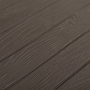 YEZIYIYFOB 76.6 Gallon Garden Storage Deck Box, Waterproof Plastic Garden Container Cabinet Tool for Patio, Lawn, Poolside, Backyard Outdoor Brown 45.7"x17.3"x21.7"