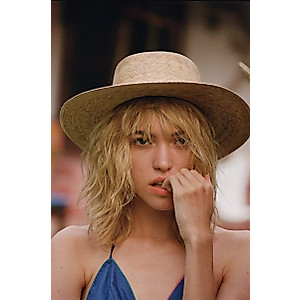 Lack of Color Women's Palma Boater (Natural, Small/Medium)