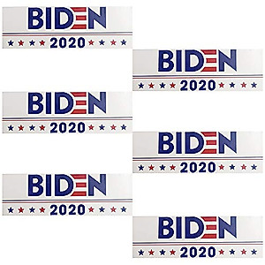 Joe Biden Bumper Sticker 2020 for Presidential Election, Biden 2020 Car Bumper Sticker, Biden 2020 Bumper Sticker Car Decals, Joe Biden Stickers Waterproof for Cars and Truck 9 x 3 Inch (10Pcs)