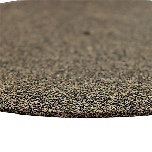 Turntable Slip Mat Rubber Cork – Anti Static 1/8 thick Vinyl Record Player Slipmat by Record-Happy. A Basic and Defining Upgrade for The Demanding Audiophile. Improves Sound Quality and Reduces Noise