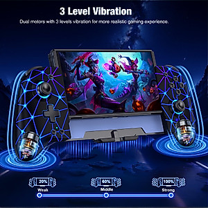 Spican Switch Controllers for Nintendo Switch/Switch OLED Controller, Switch Wireless Pro Controller One-Piece Joypad, Full-Size Ergonomic Handheld Mode Controller Gamepads Standard Controllers