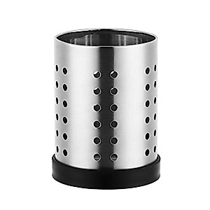 Cabilock Kitchen Cutlery and Utensils Caddy Stainless Steel Chopsticks Holder Drying Rack Basket Tableware Drainer for Home Kitchen Restaurant